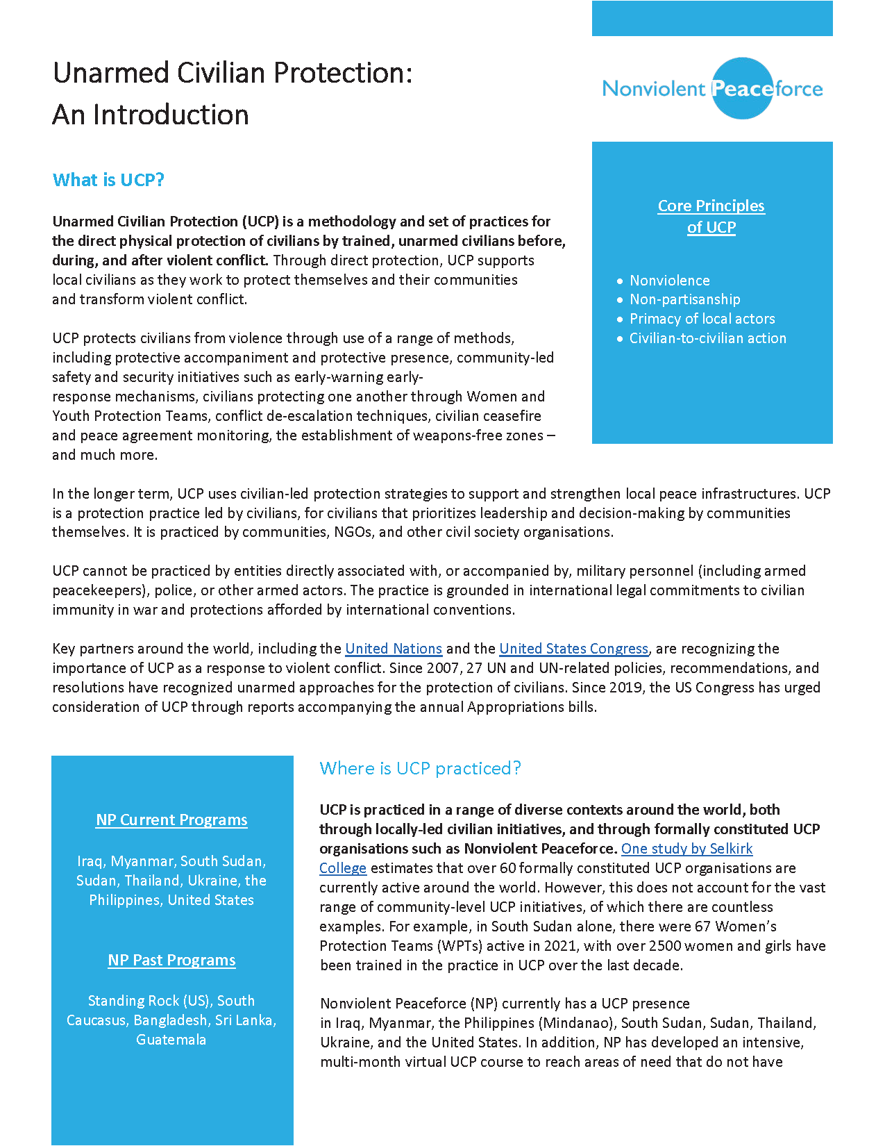 Una introducción a UCP